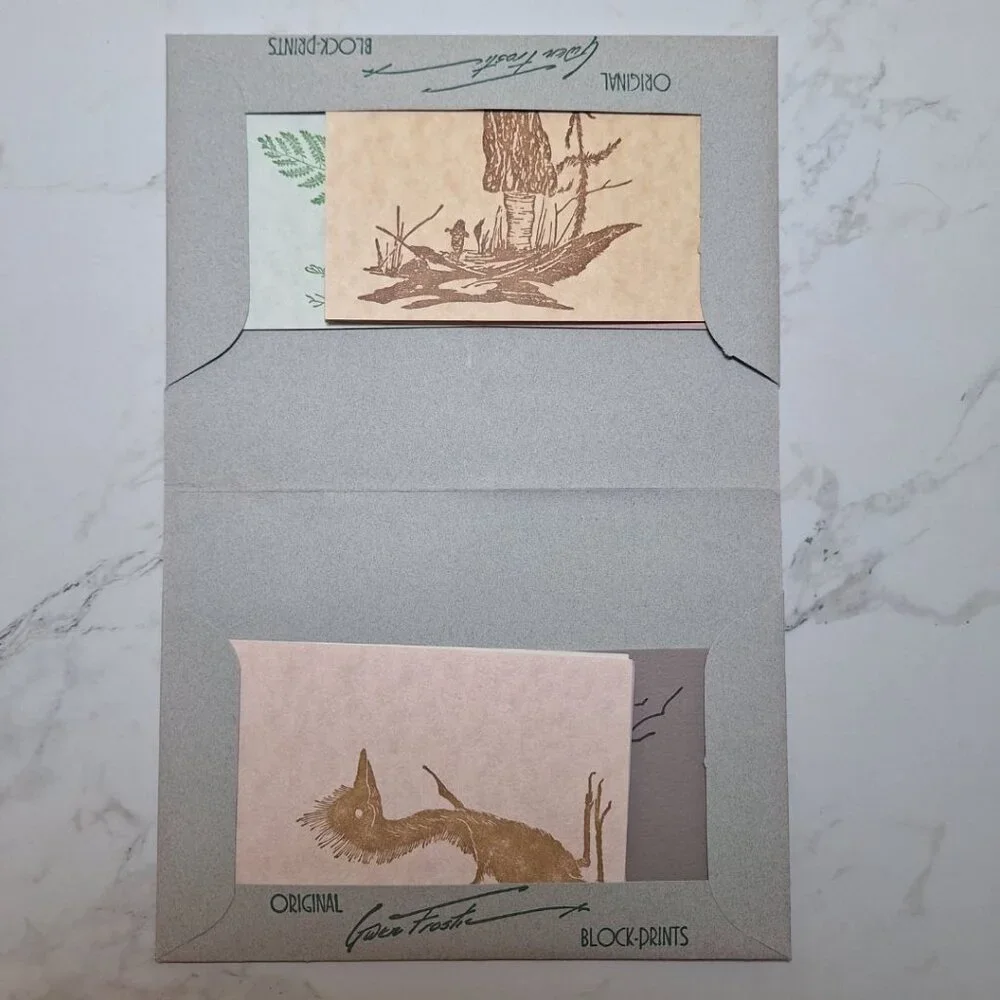 Sarah Gwen Frostic Postcard | Holiday | Sarah Gwen Frostic Postcard ...